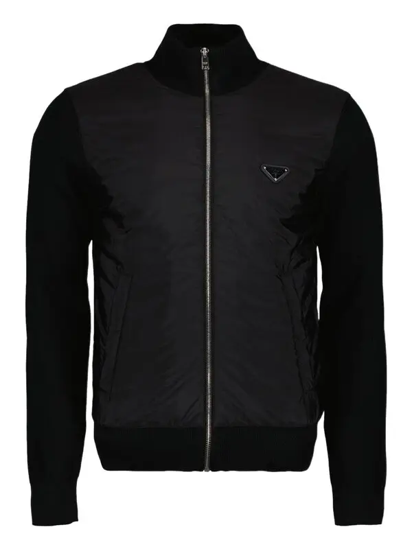Prada Long-sleeved Casual Jacket - Black