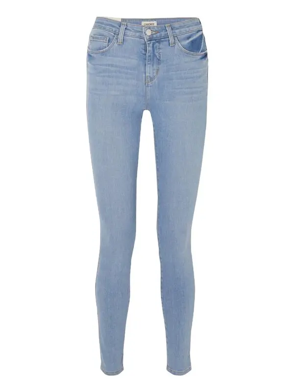 L'Agence Marguerite High-rise Skinny Jeans - Blue