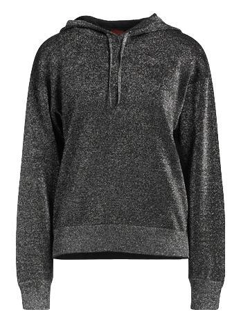Missoni Viscose And Metallic Fiber Hooded Sweater - Black