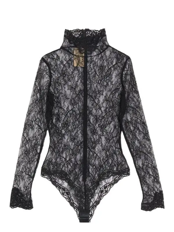 Valentino Garavani Floral Lace Body - Black