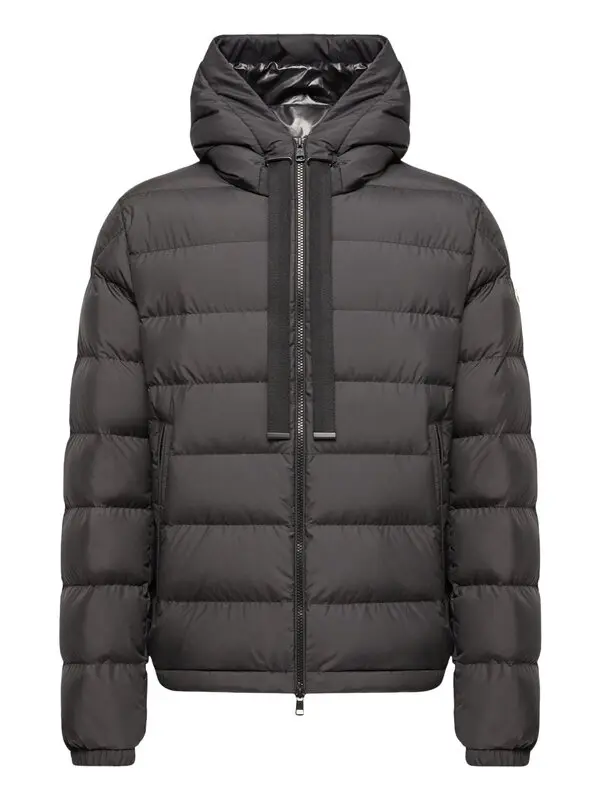 Moncler Zeflor Hooded Down Jacket - Black