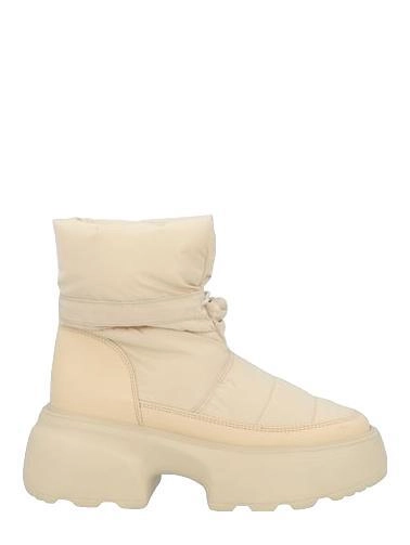 COPENHAGEN  Padded Ankle Boots - Beige
