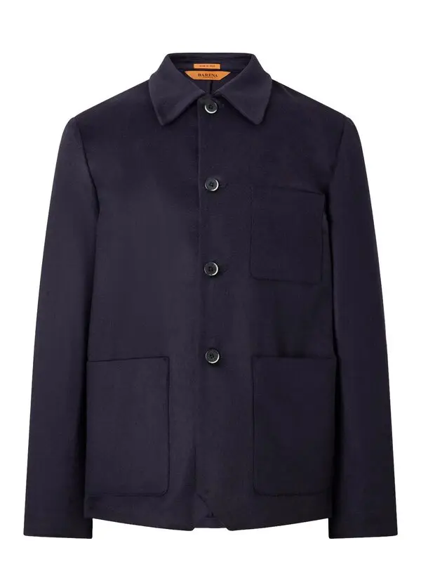 Barena Venezia Cashmere Overshirt - Blue