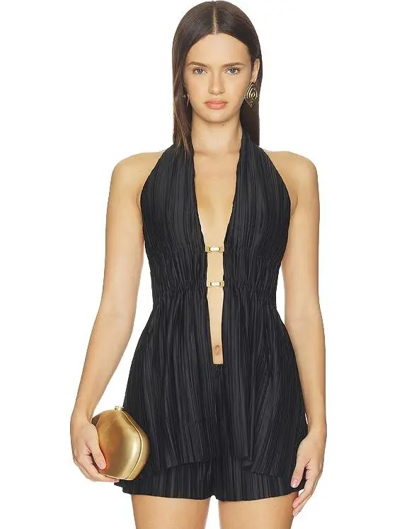 Cult Gaia Nissiana Top - Black