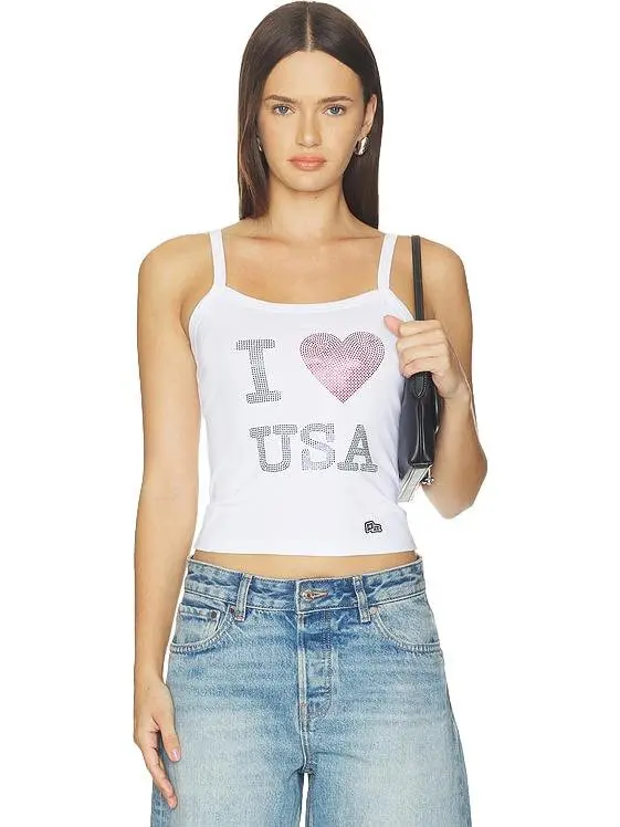 HYPE AND VICE Playmaker Tank - White