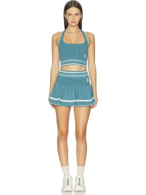 Free People X Advantage Set In Teal - Riptide