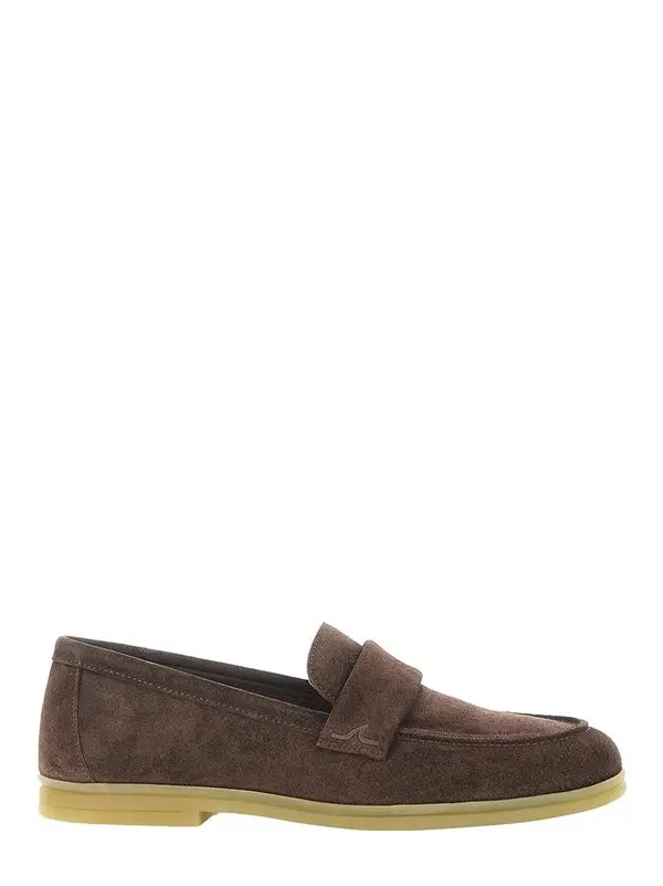 Paul & Shark Riviera Suede Loafer - Beige