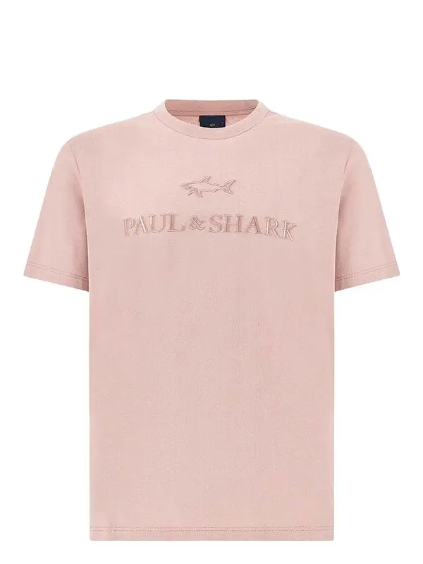 Paul & Shark Lightweight Cotton Jersey T-shirt With Print - Zephyr