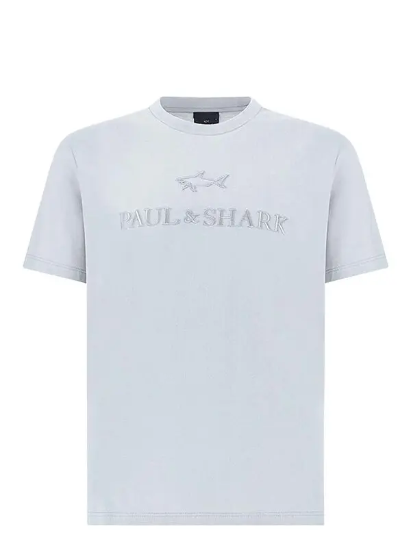 Paul & Shark Lightweight Cotton Jersey T-shirt With Print - Skyride