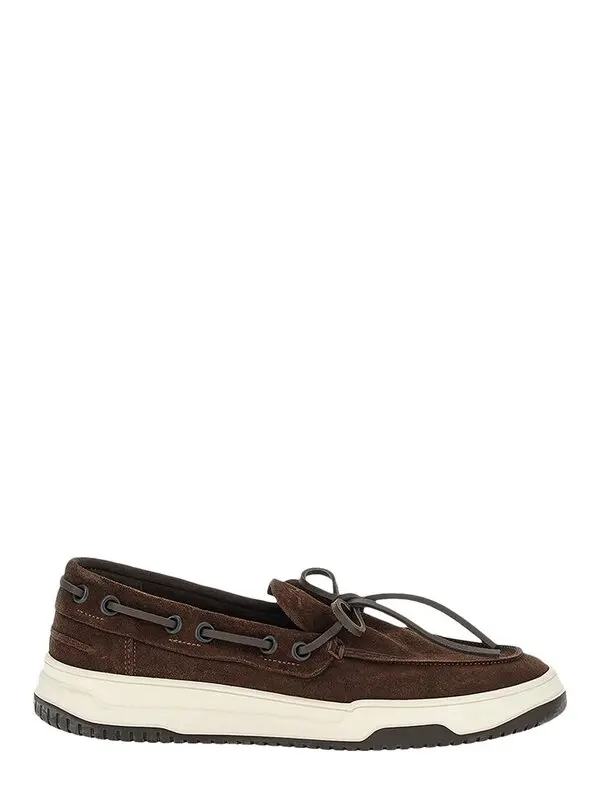 Paul & Shark Yacht Club Loafers - Coffee