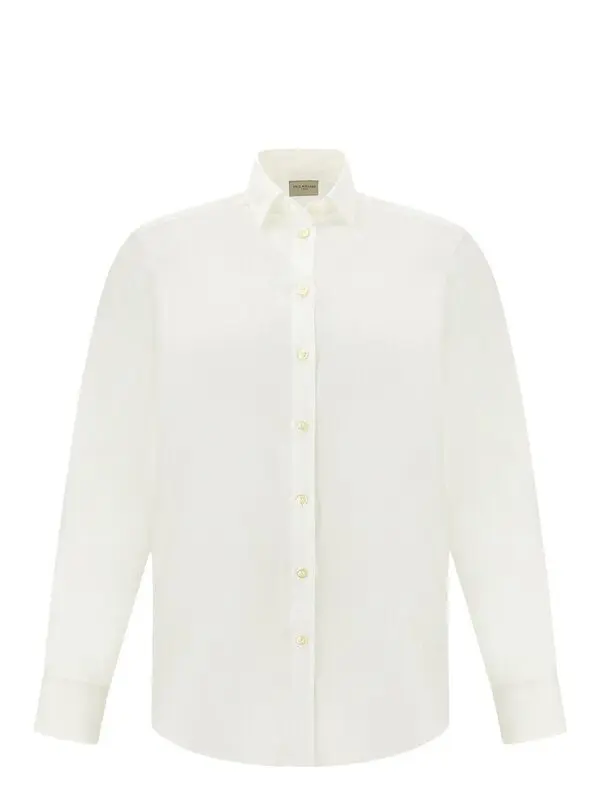 Paul & Shark Soffio Linen Shirt - White