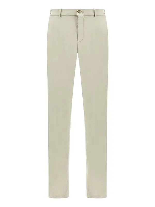 Paul & Shark Bellagio Stretch Cotton Trousers - Sahara