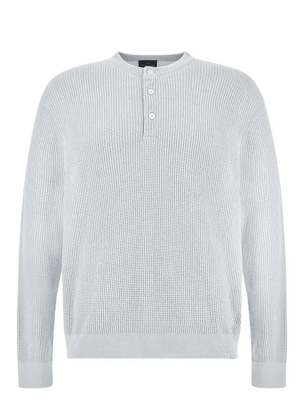 Paul & Shark Piuma Cotton And Microfiber Crewneck Sweater - Skyride