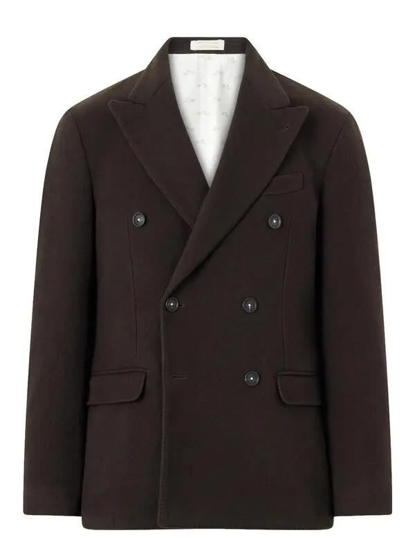Massimo Alba Brando Cashmere Coat - Brown