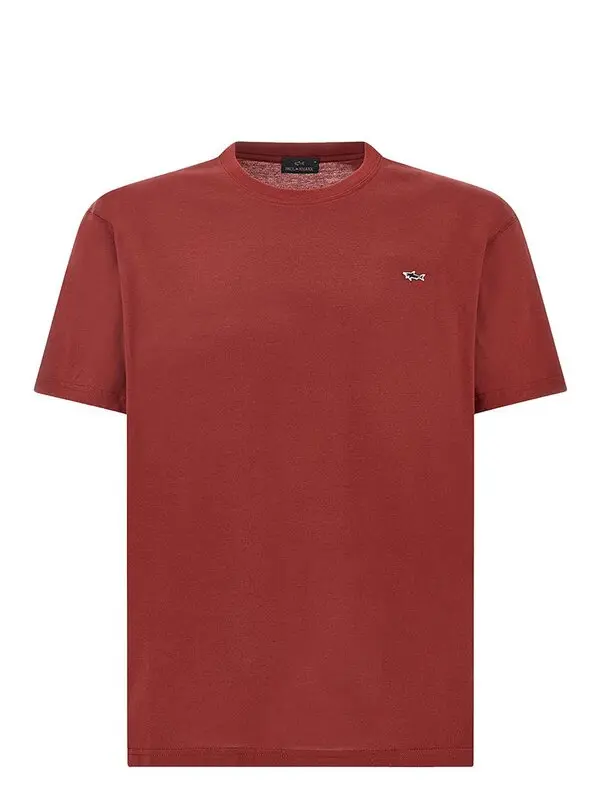 Paul & Shark Cotton Jersey T-shirt - Ruby Wine