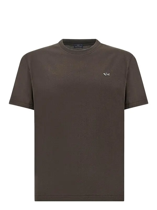 Paul & Shark Cotton Jersey T-shirt - Brown