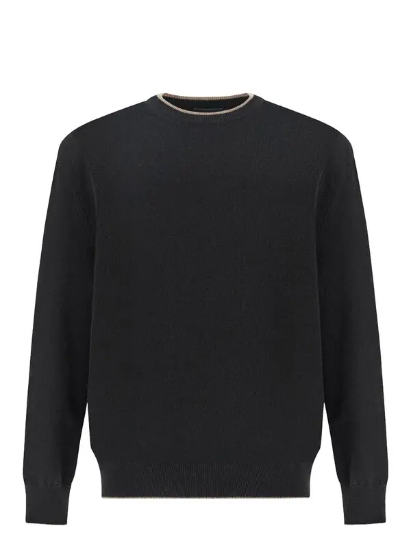 Paul & Shark Cashmere Crewneck Sweater - Black