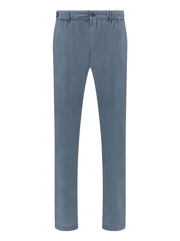 Paul & Shark Chino Pants In Ultralight Poplin Cotton - Versilia