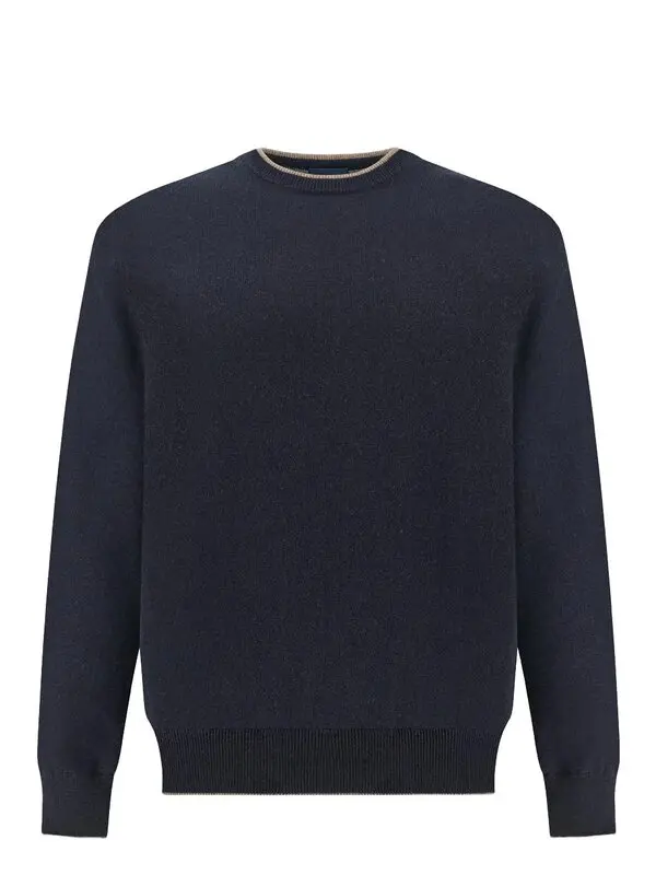 Paul & Shark Cashmere Crewneck Sweater - Blue