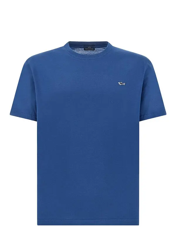 Paul & Shark Cotton Jersey T-shirt - Bluette