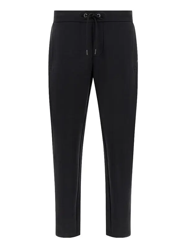 Paul & Shark Active Fleece Cotton Sport Pants - Black