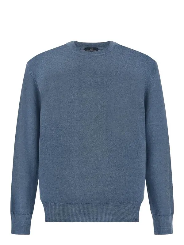 Paul & Shark Pure Virgin Wool Crew-neck Sweater - Tempest