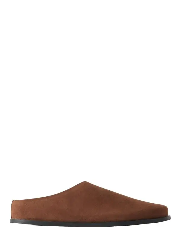 A.emery Lou Suede Clogs - Brown