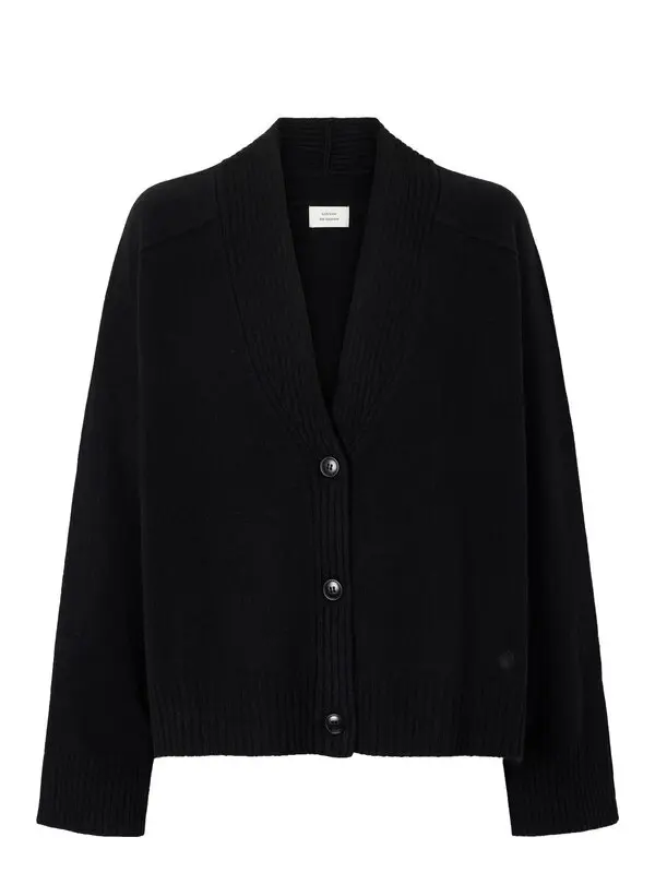 Loulou De Saison Kaia Cashmere Cardigan - Black