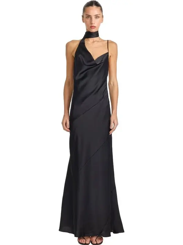 SASHA THERESE Josette Maxi Dress - Black