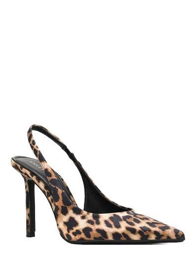 KNEETOES Roxanne Stiletto Heel With Print - Leopard