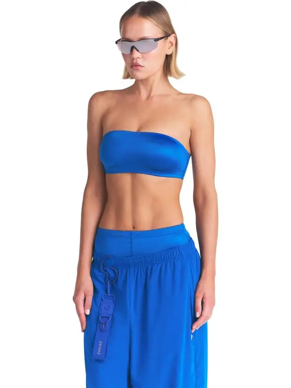 SKIMS Bandeau Bra | Blue | | Nike Satin Shine - Cobalt
