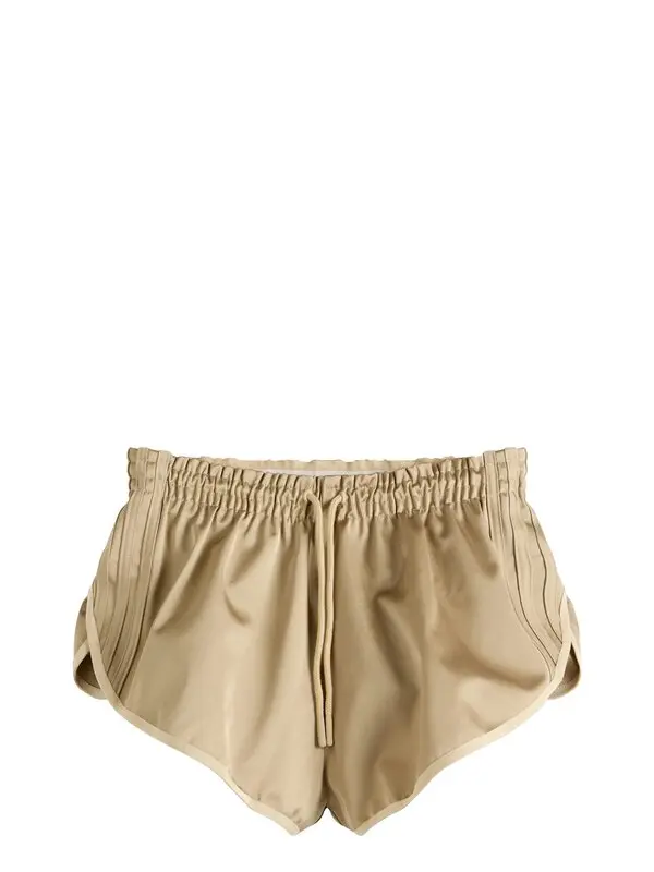 Adidas Munich 93 Satin Shorts - Tech Metal