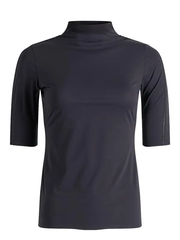 Nike X Skims Weightless Layers Short Sleeve T-shirt - Obsidian