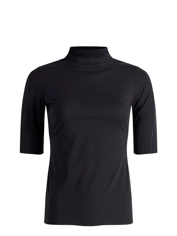 Nike X Skims Weightless Layers Short Sleeve T-shirt - Obsidian