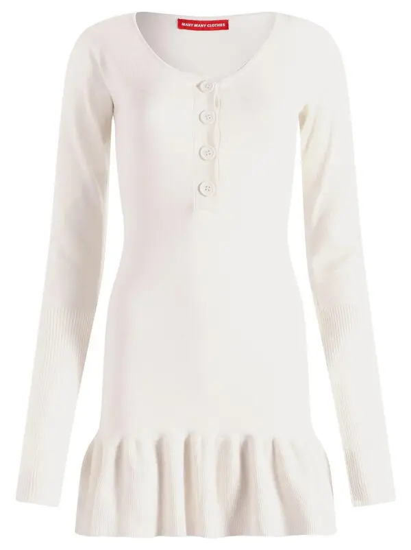 MANY MANY CLOTHES The Sylvie Dress - Cream
