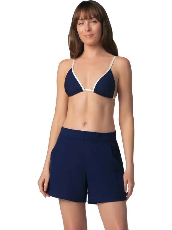 Helen Jon Island Short - Navy