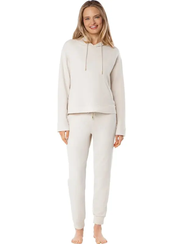 Helen Jon Luxe Jogger With Ankle Length - Stone