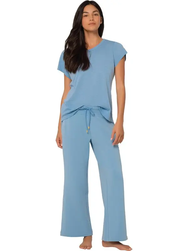 Helen Jon Ankle Pants - Light Blue