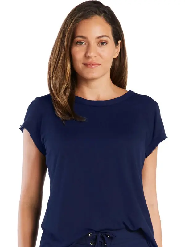 Helen Jon Classic Crewneck T-shirt - Navy