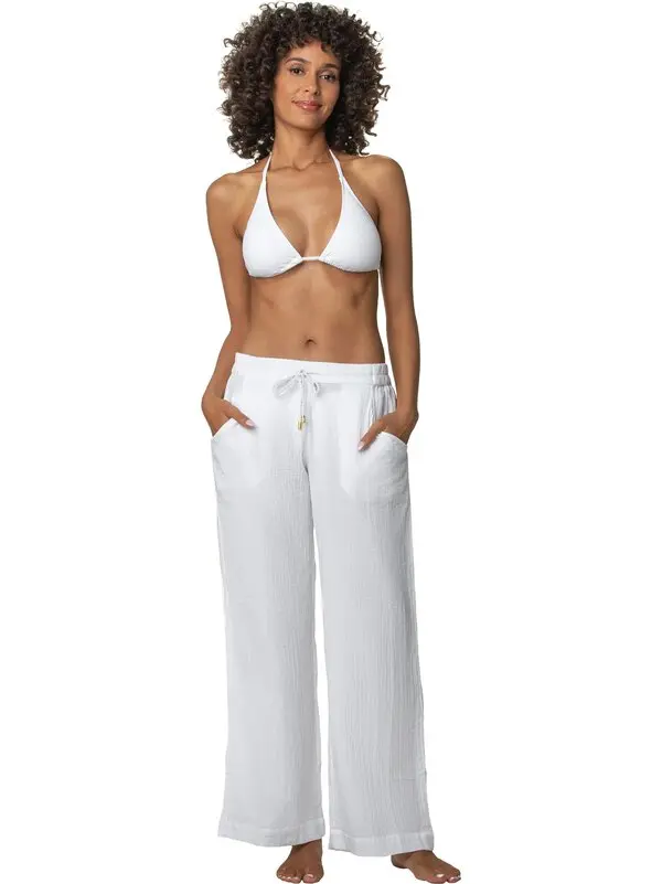 Helen Jon Weekender Pant - White