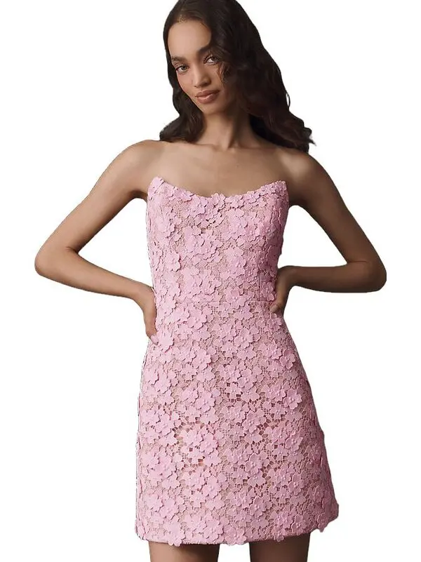 HELSI Delaney 3d Mi Dress - Pink