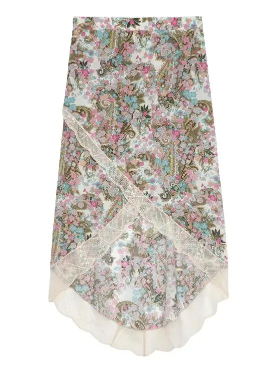 Zadig&Voltaire Jeudie Skirt - Deep Parme