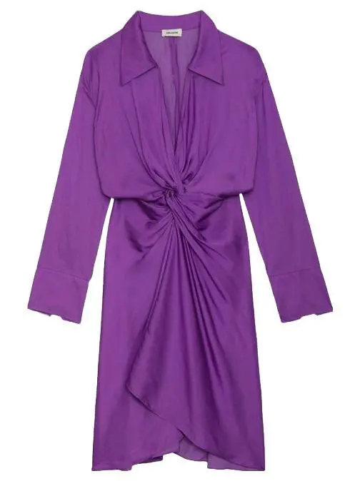 Zadig&Voltaire Rozo Satin Dress - Goa