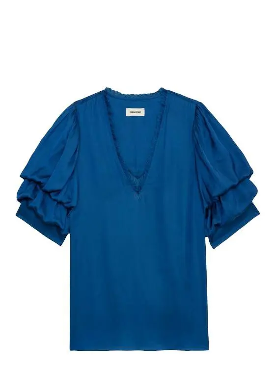 Zadig&Voltaire Flowing Satin Blouse - Overseas