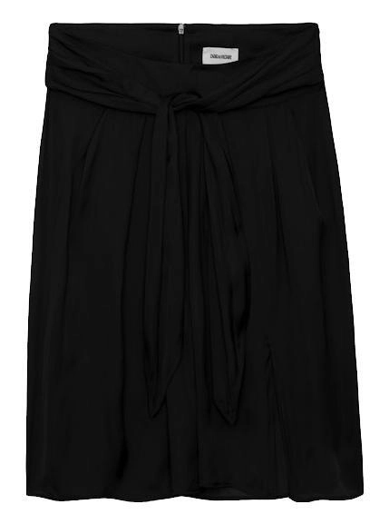 Zadig&Voltaire Joji Satin Skirt - Black