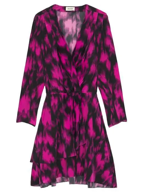 Zadig&Voltaire Rogers Silk Dress - Black