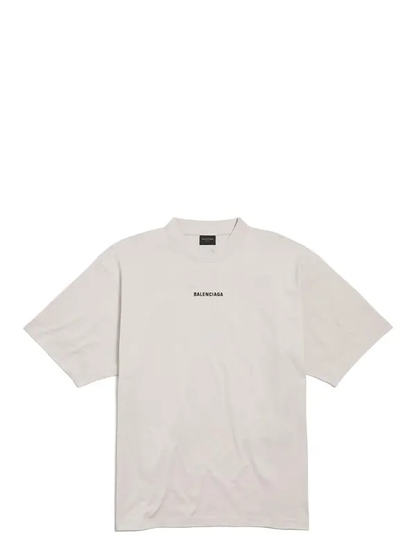 Balenciaga New Back Medium Fit T-shirt - White