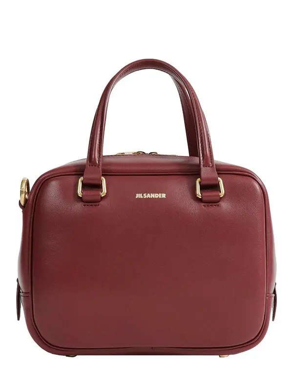 JIL SANDER Vision Small Top Handle Bag - Red