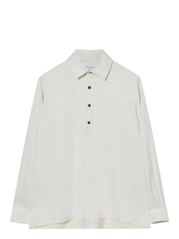 Serena Bute George Shirt - Ecru
