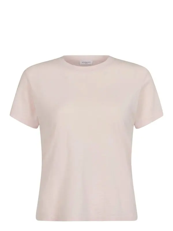 Serena Bute Cotton Short Sleeve T-shirt - Pink
